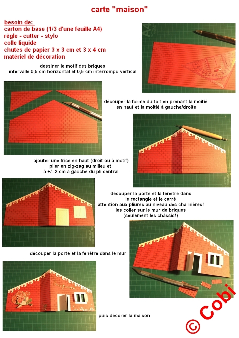 tuto carte maison version imprimable